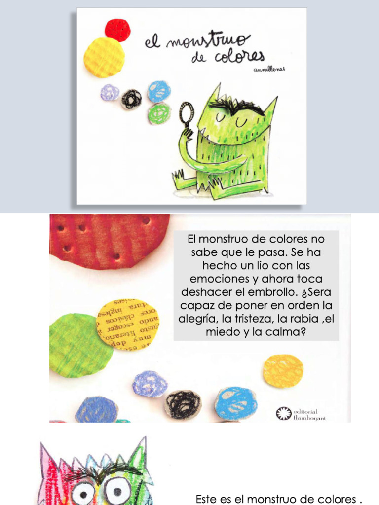 EL Monstruo de Colores | PDF