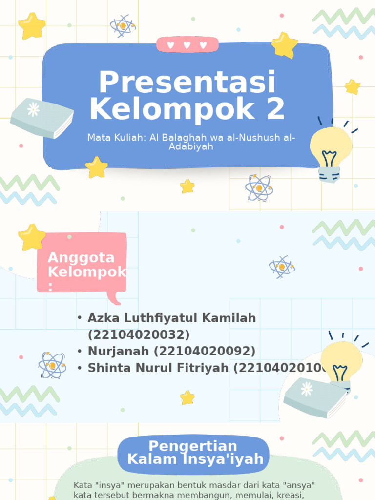 Balaghah Kel.2-1 | PDF