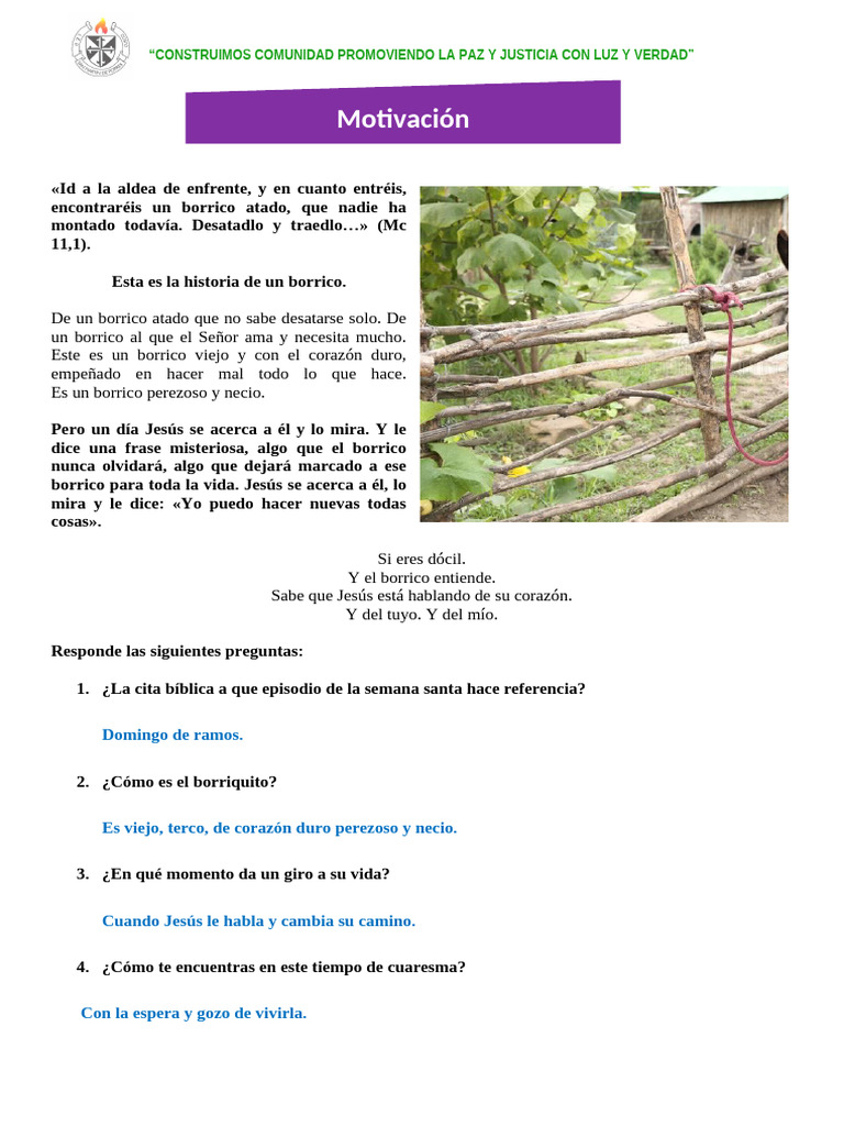 Esta es la historia de un borrico | PDF