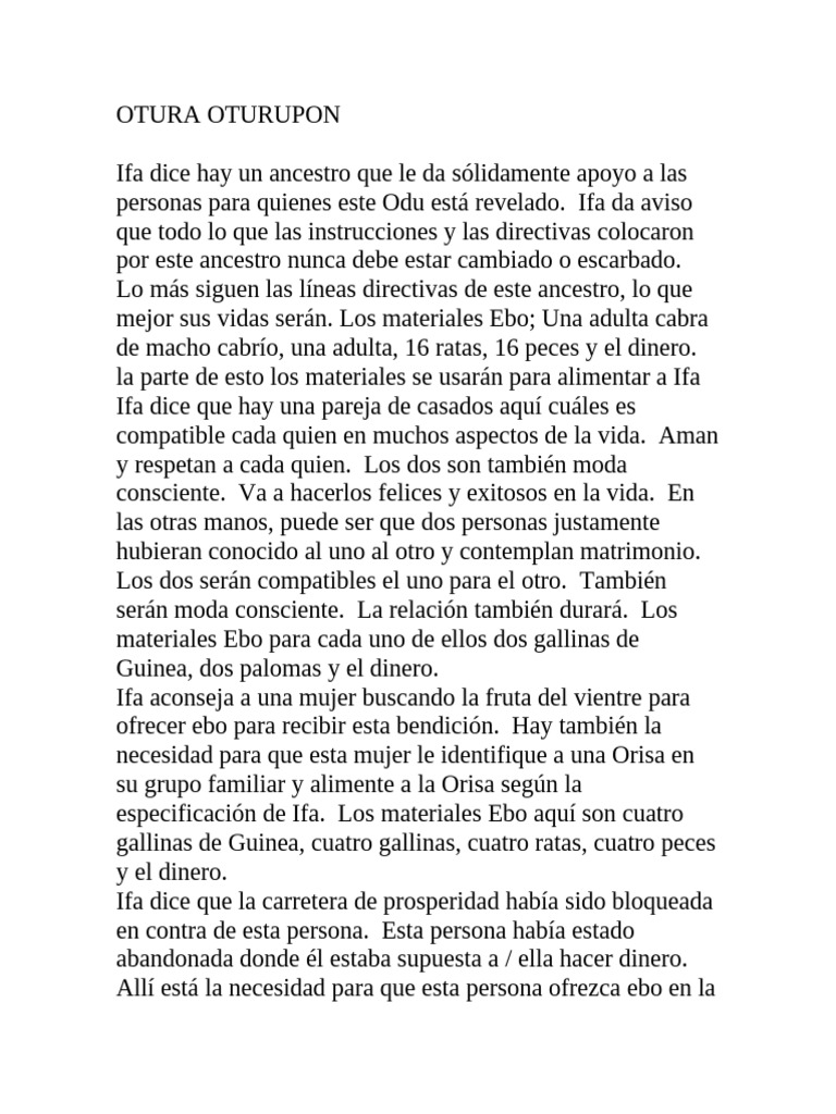 12 Otura Oturupon | PDF