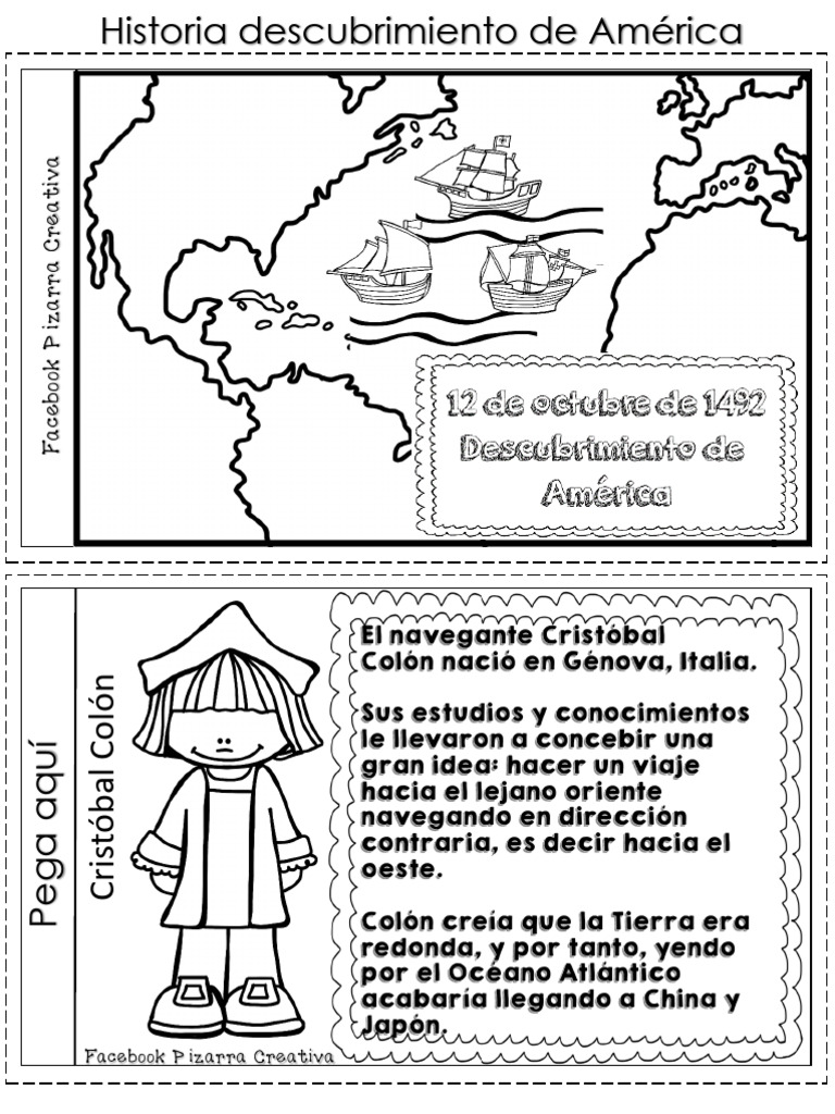 Historia y Actividades Descubrimiento de América | PDF