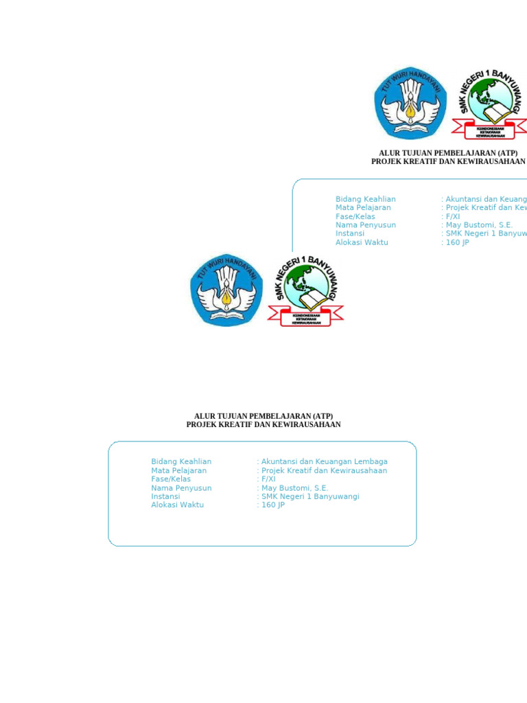 Atp PKK 20242025 Fase F Kelas Xi Dan Xii | PDF