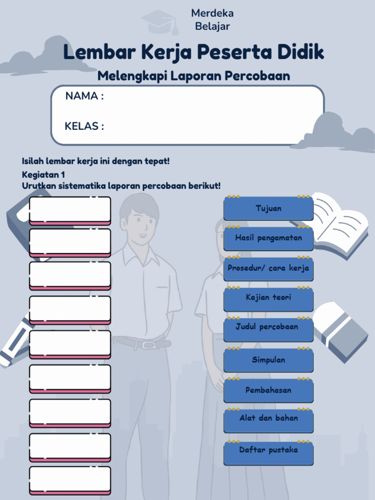 Lkpd Teks Laporan Percobaan Pdf Pdf