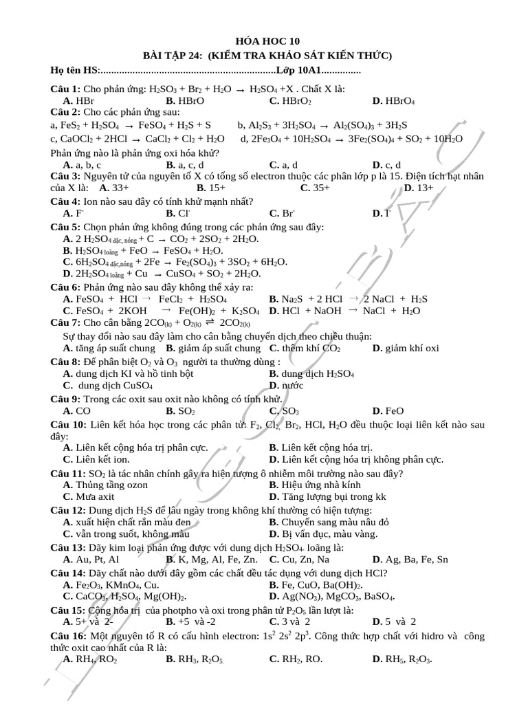 Bai Tap 24 (Ksat) | PDF