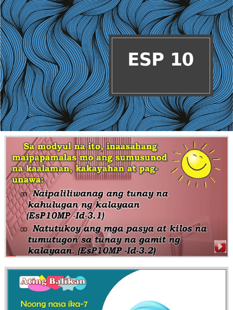 Esp 10 Kalayaan | PDF