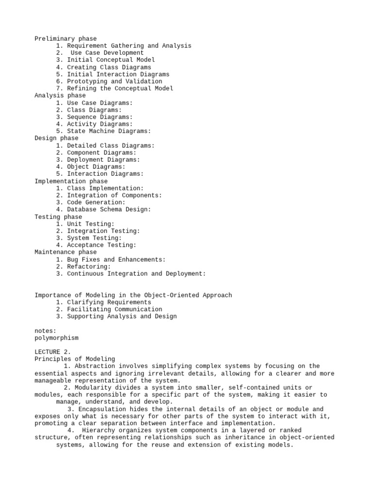 CSC 308 - OOAD | PDF