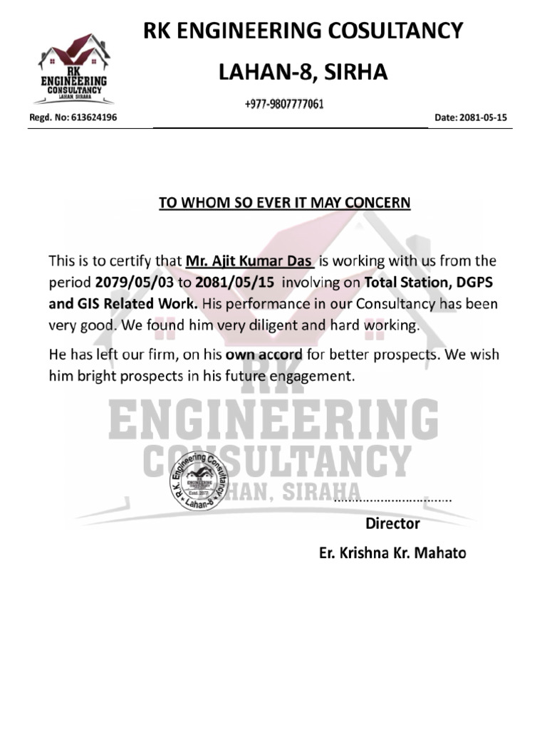 RK Consultancy Ramshankar Final | PDF