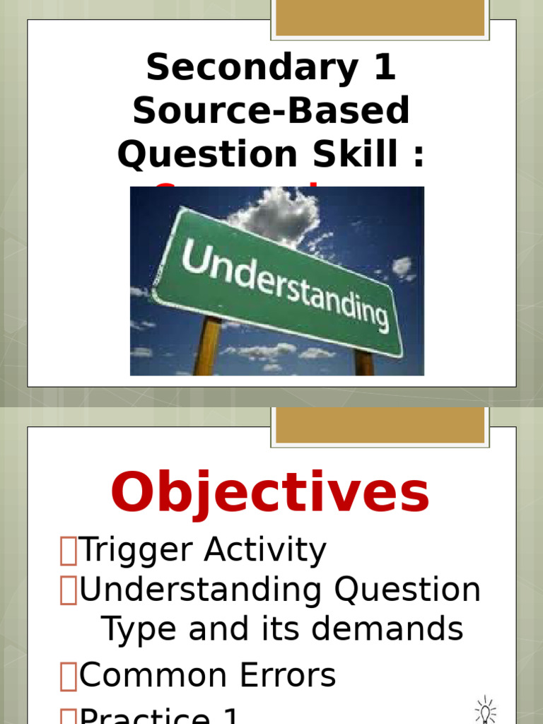 Comparison Skill Slides | PDF