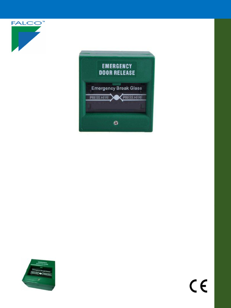 Fa-102 Break Glass Detector | PDF