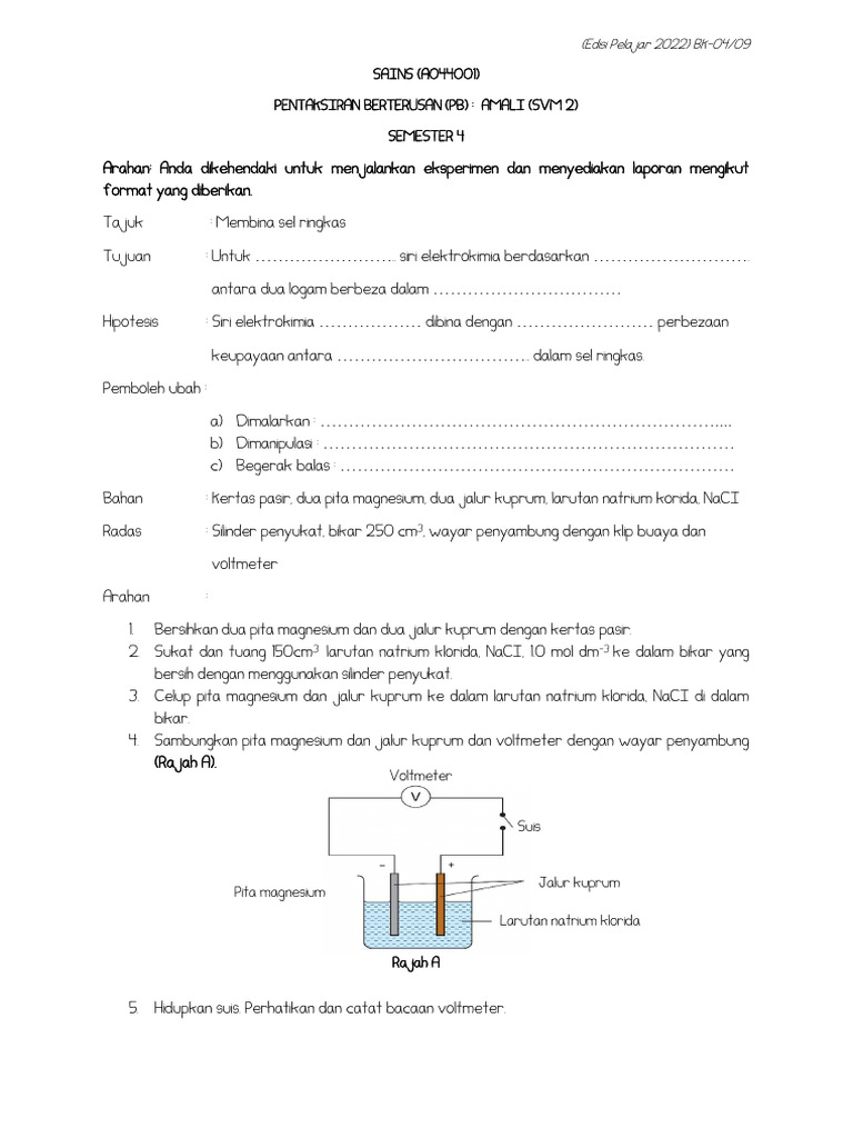 soalan amali PB | PDF