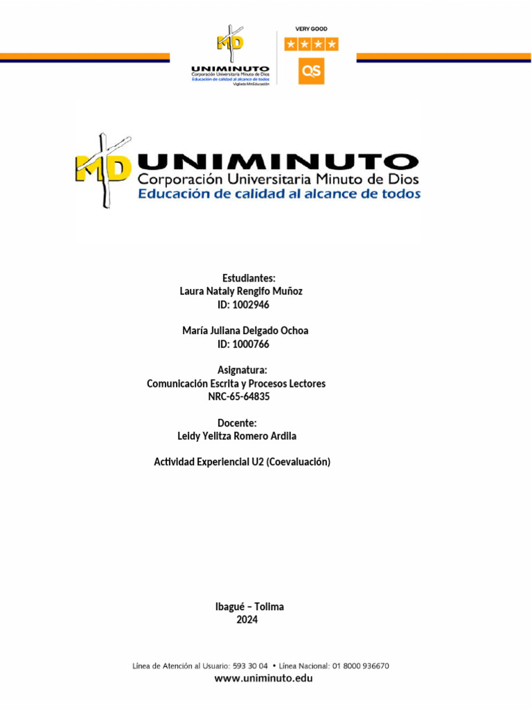 Activida Experencial Coevaluacion | PDF