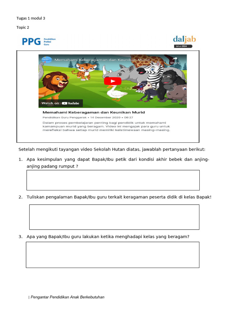 Tugas 1 Modul 3 | PDF