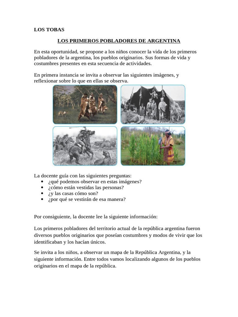 2B Los Tobas | PDF | Pueblos Indígenas de las Américas