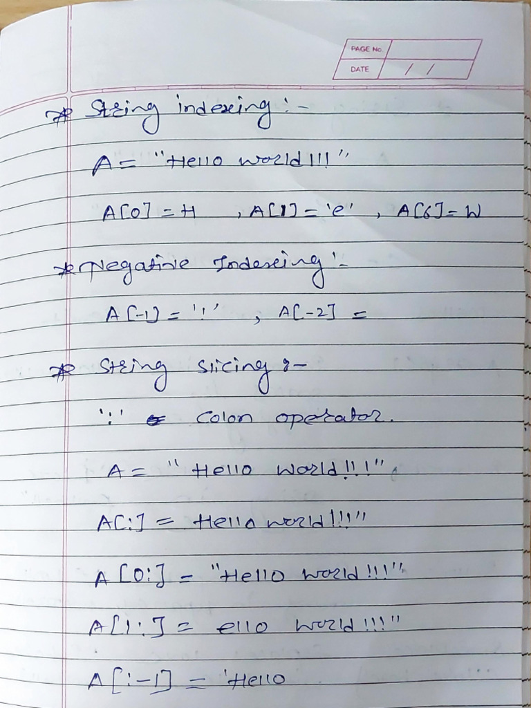 Basics of Python Programming Language | PDF