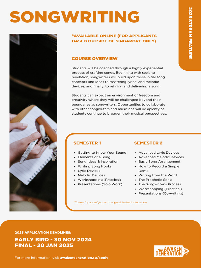 Songwriting ENG CHI 2025 | PDF