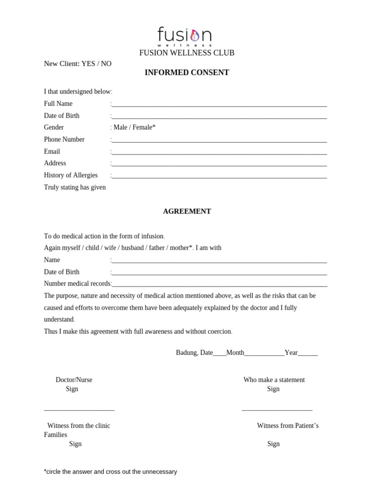 Informed Consent | PDF