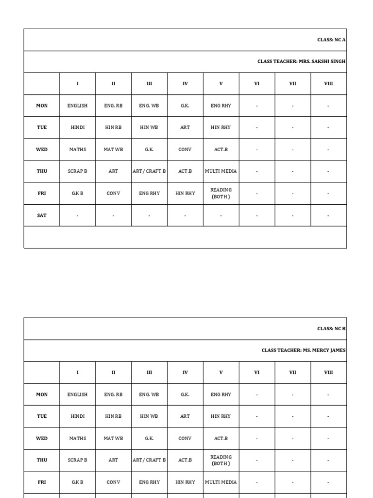 TT July 24-25 ClassWise | PDF