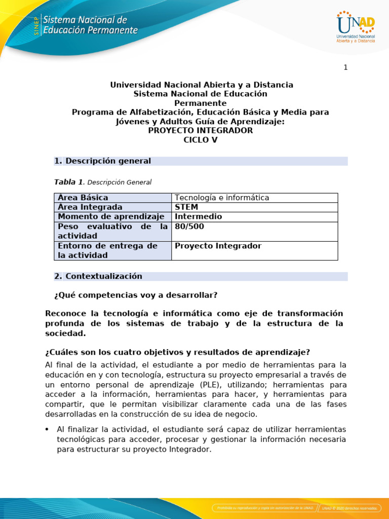 Proyecto Integrador | PDF
