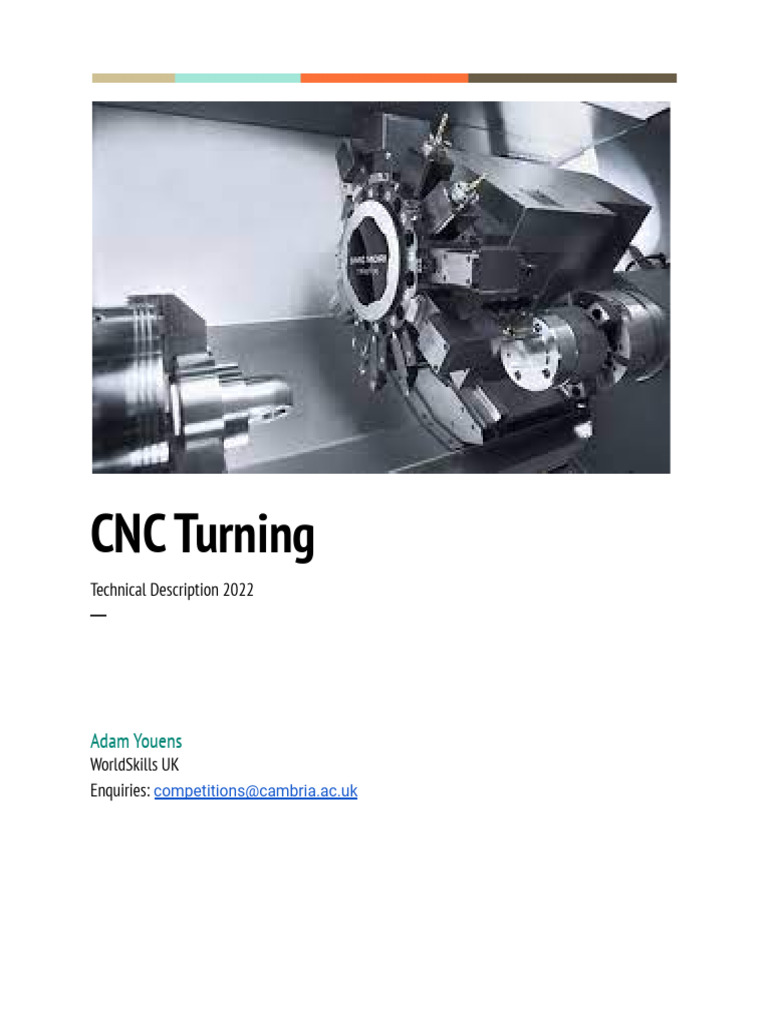 CNC Turning Technical Description 2022.docx 1 | PDF | Numerical Control ...