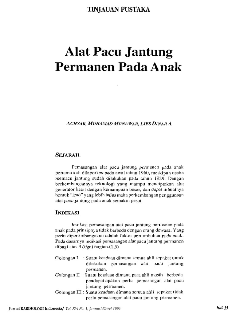 Alat Pacu Jantung | PDF