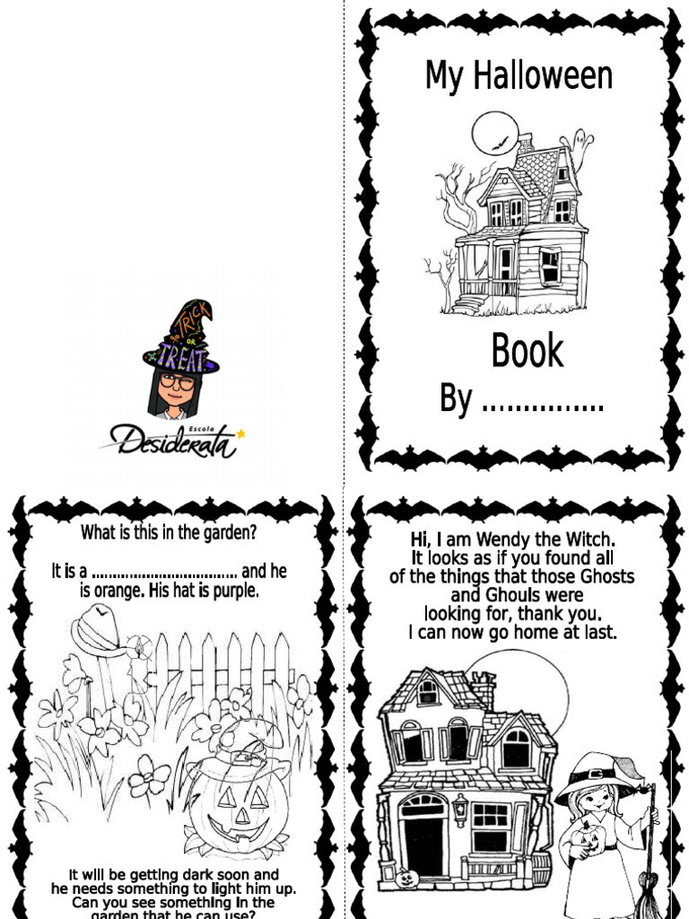 My Halloween Book Reading Comprehension Exercises - 9039 | PDF