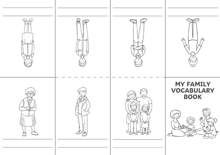 My Family Words Writing Activity Booklet | PDF