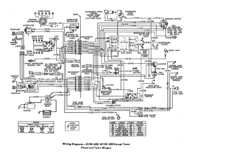Wiring Diagram D200 | PDF
