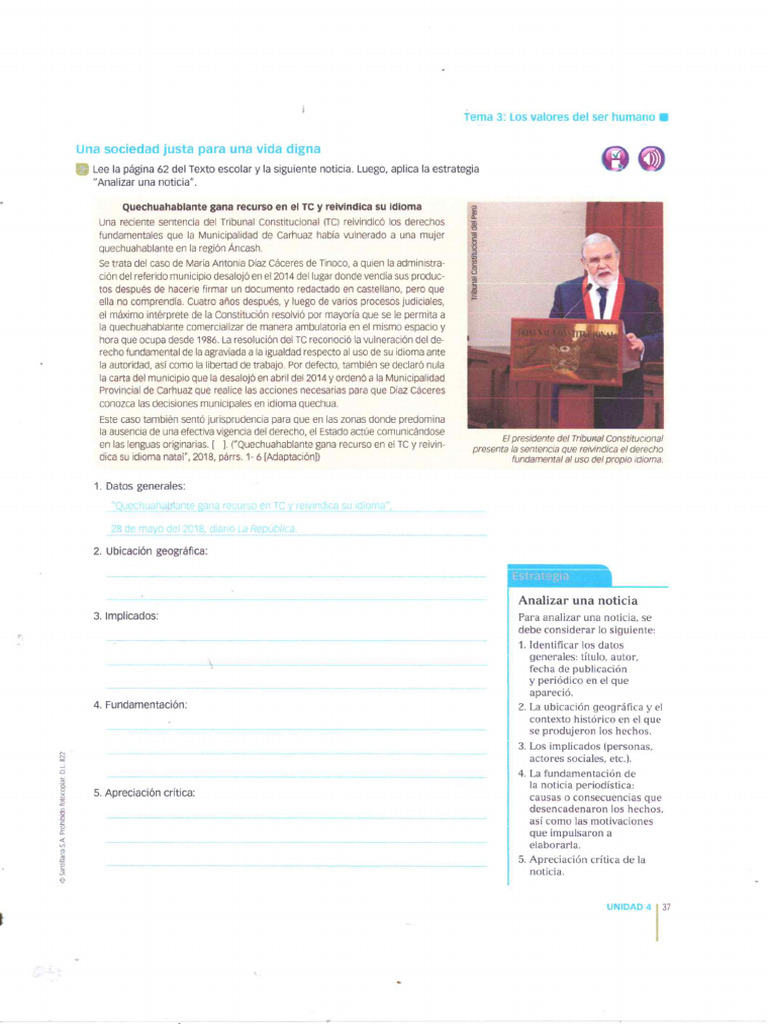 Ficha Tres 3ro | PDF