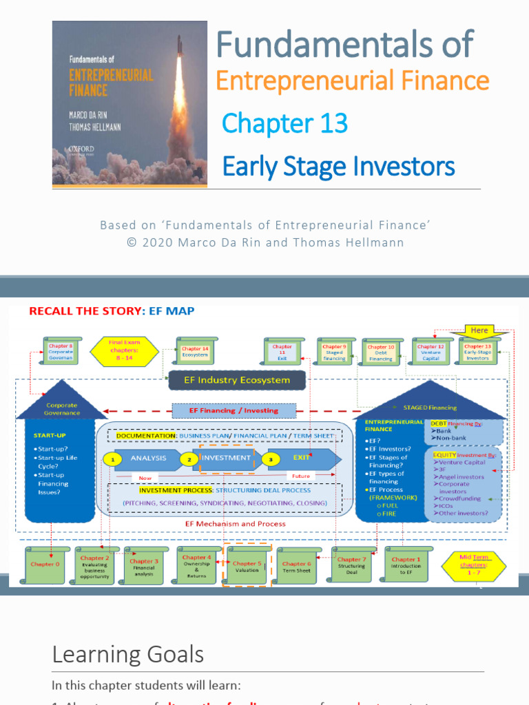 FEF - Chapter 13 - Early Stage Investors | PDF