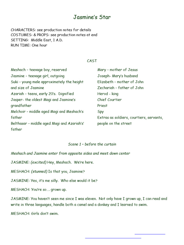 Jasmine's Christmas Star | PDF