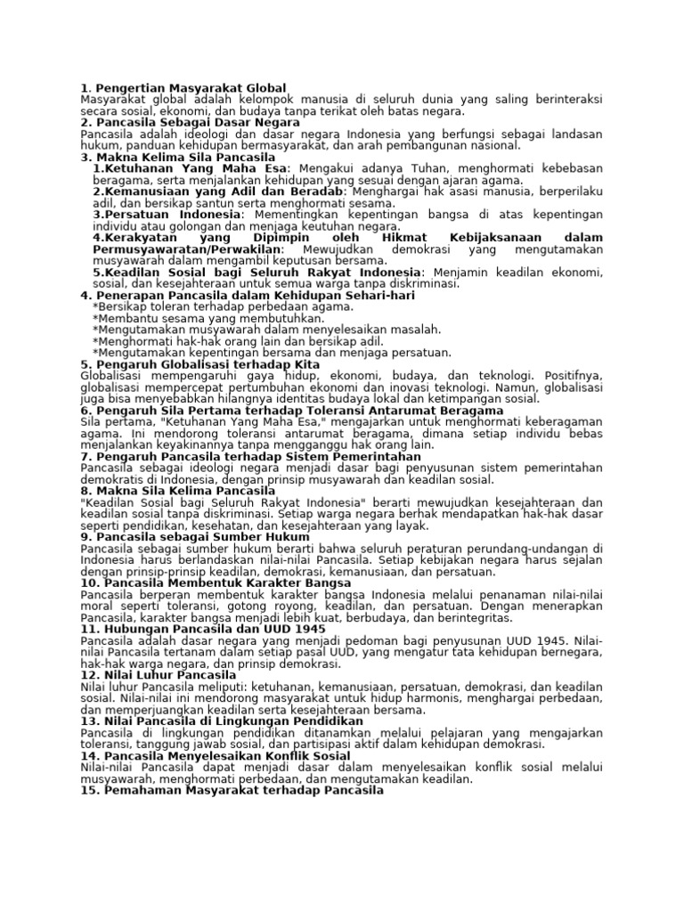 Kisi Kisi PPDK | PDF