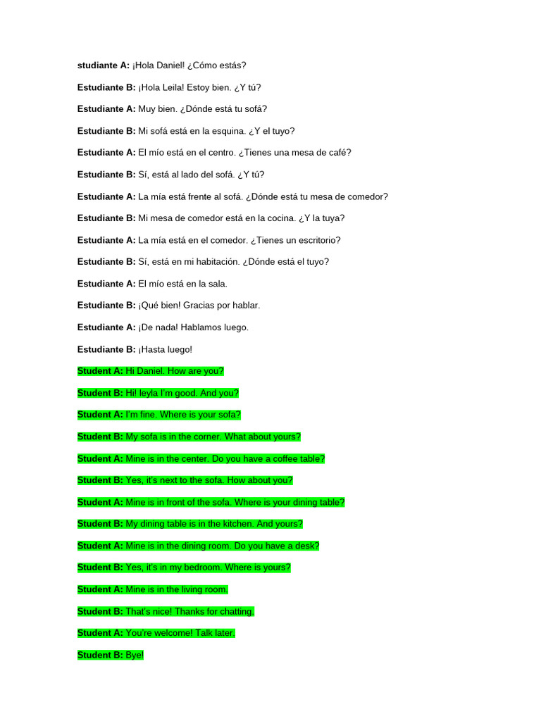 Avanze de Ingles Grupal | PDF