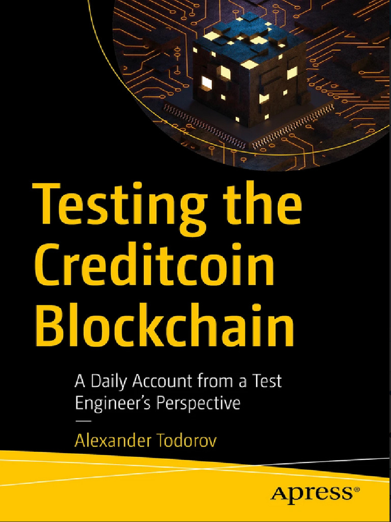 Alexander Todorov - Testing The Creditcoin Blockchain A Daily Account ...