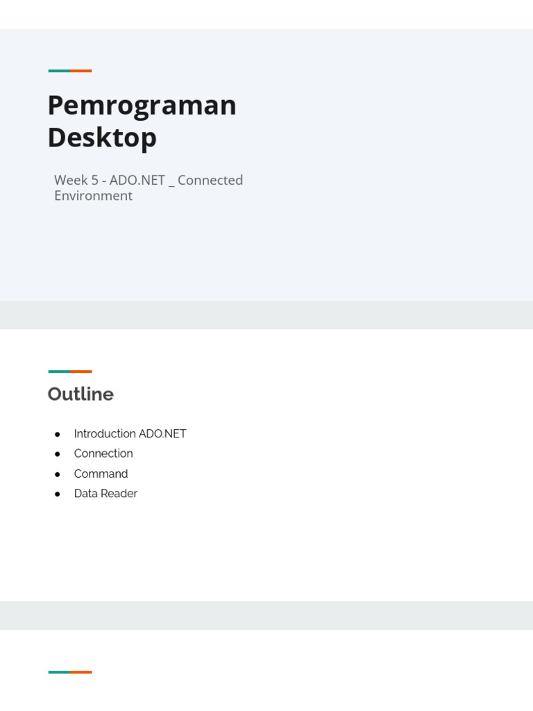 05 - Connected Environment | PDF