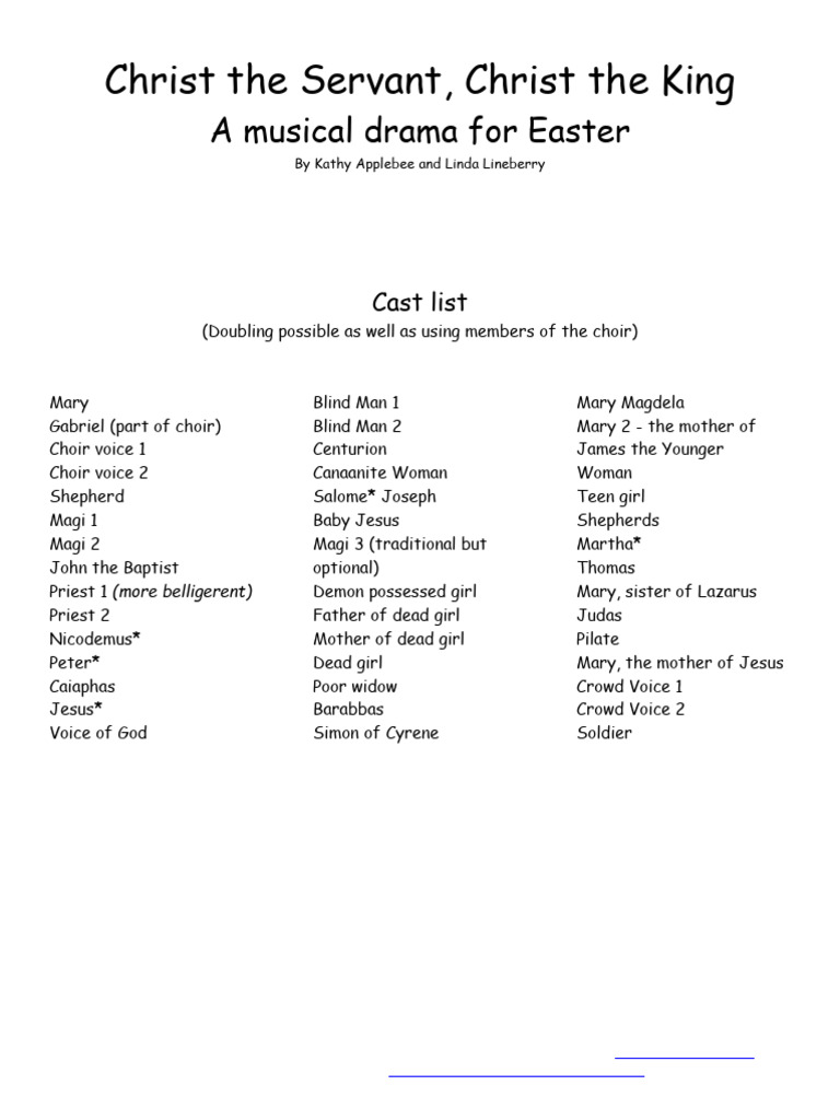 Christ The Servant Christ The King 2019 | PDF | Jesus | Pontius Pilate