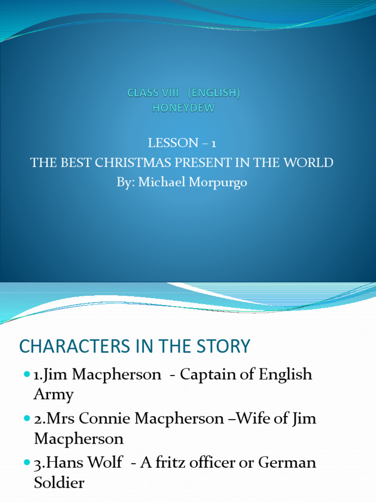 The best christmas present | PDF