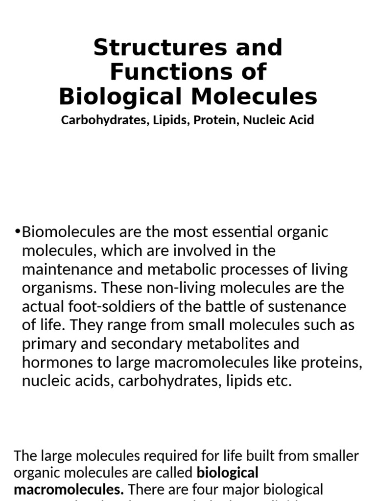 Structures and Functions of 3 | PDF