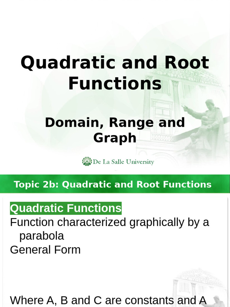 4.+Quadratic+and+Root+Functions | PDF