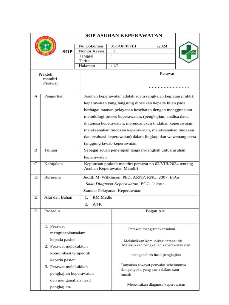 SOP Pelayanan Pasien | PDF