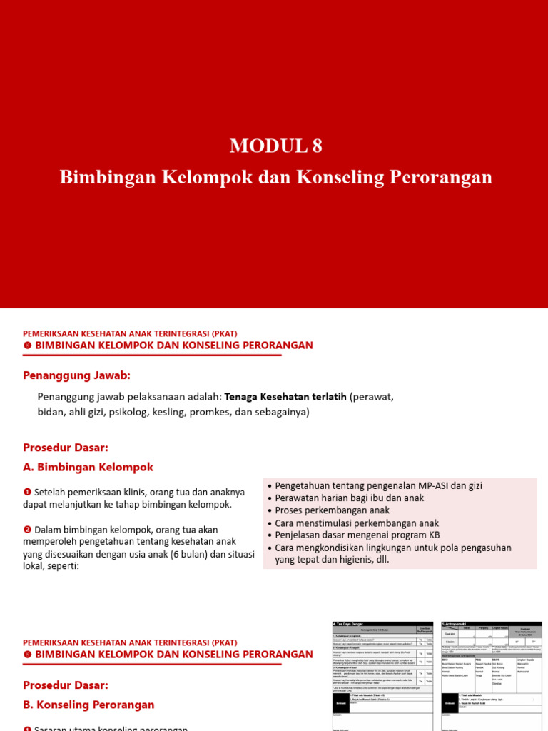 MODUL 8 Bimbingan Kelompok PKAT | PDF