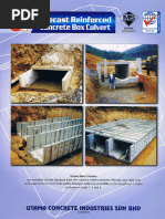 OKA Reinforced Concrete Box Culverts | PDF | Structural Engineering ...