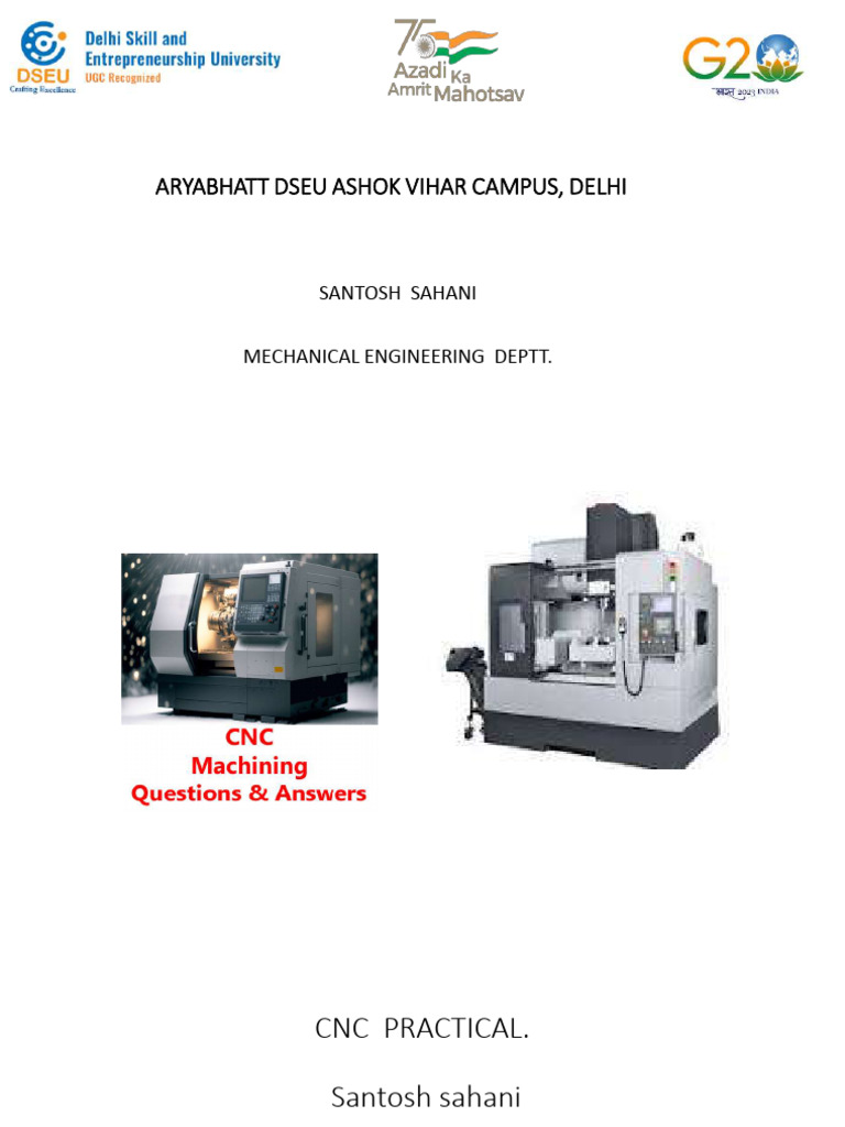 CNC Machine | PDF