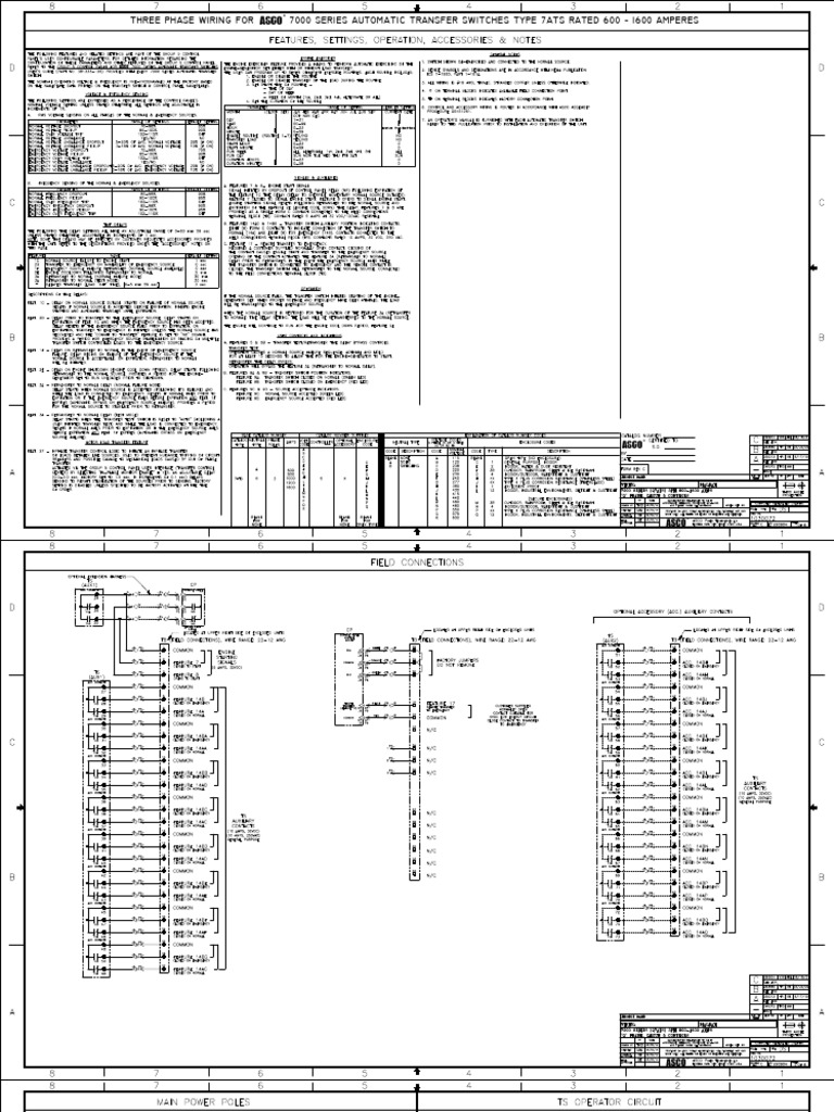ATS Wiring Diagram | PDF