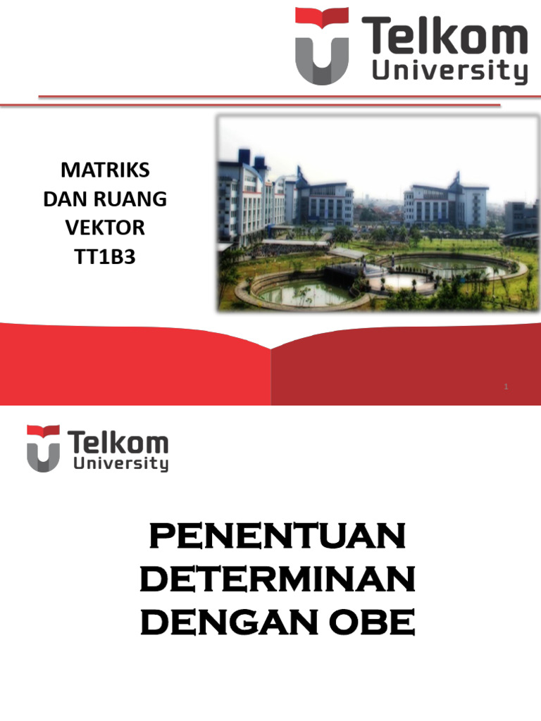 Determinan Dengan OBE | PDF