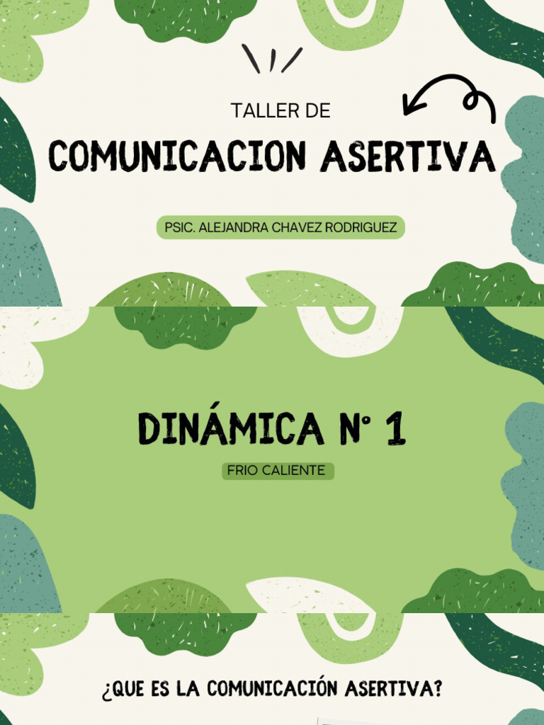 Taller de Comunicacion Asertiva | PDF