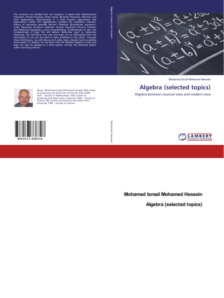Algebra Selected Topics | PDF | Factorization | Teaching Methods & Materials