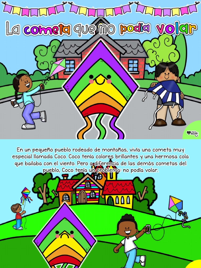 Cuento La Cometa Que No Podia Volar | PDF