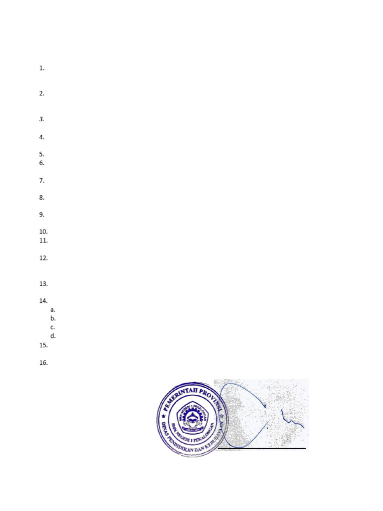 Tata Tertib Peserta Ats 2024-2025 | PDF