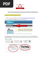 Guia de Emissão de NFS-e no GissOnline | PDF | Senha | Recibo