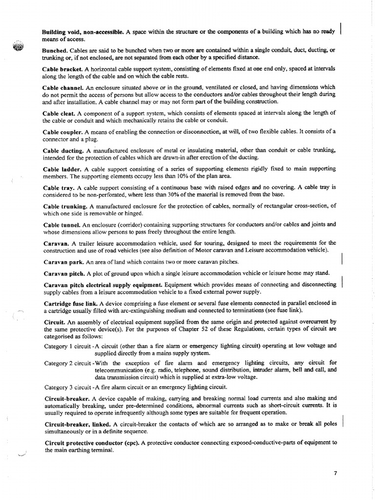 BS 7671 1992 - Part 2 | PDF